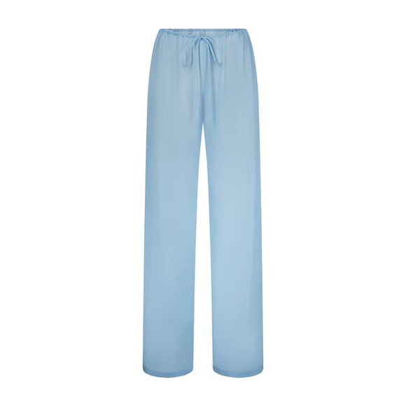 SKIMS | Swim | Skims Nwt Crinkle Silk Chiffon Coverup Pants Xl Iris ...
